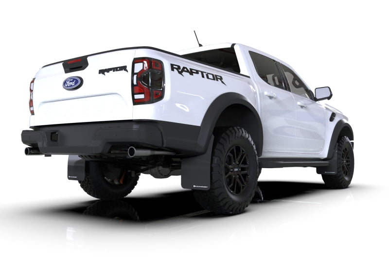Rally Armor 23-25 Ford Ranger Raptor Black UR Mud Flap White Logo – FSWERKS