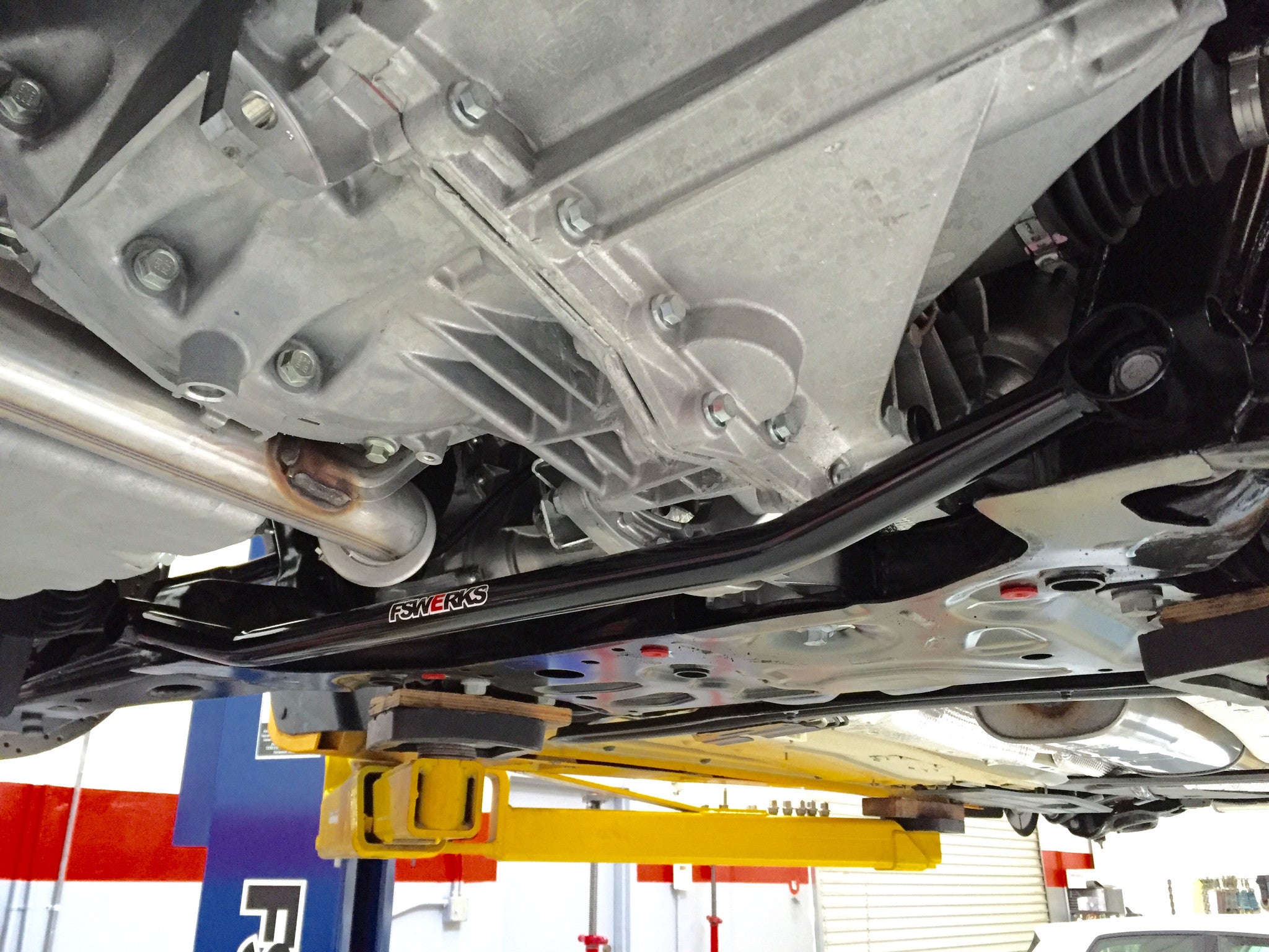 FSWERKS Lower Front Stress Bar - Ford Focus ST 2013-2018