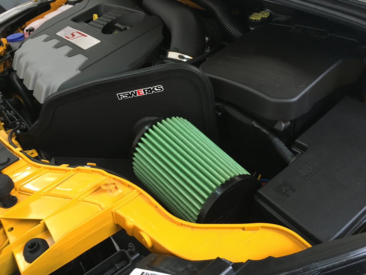 FSWERKS Green Filter Cool-Flo Plus Air Intake System - Ford Focus ST 2